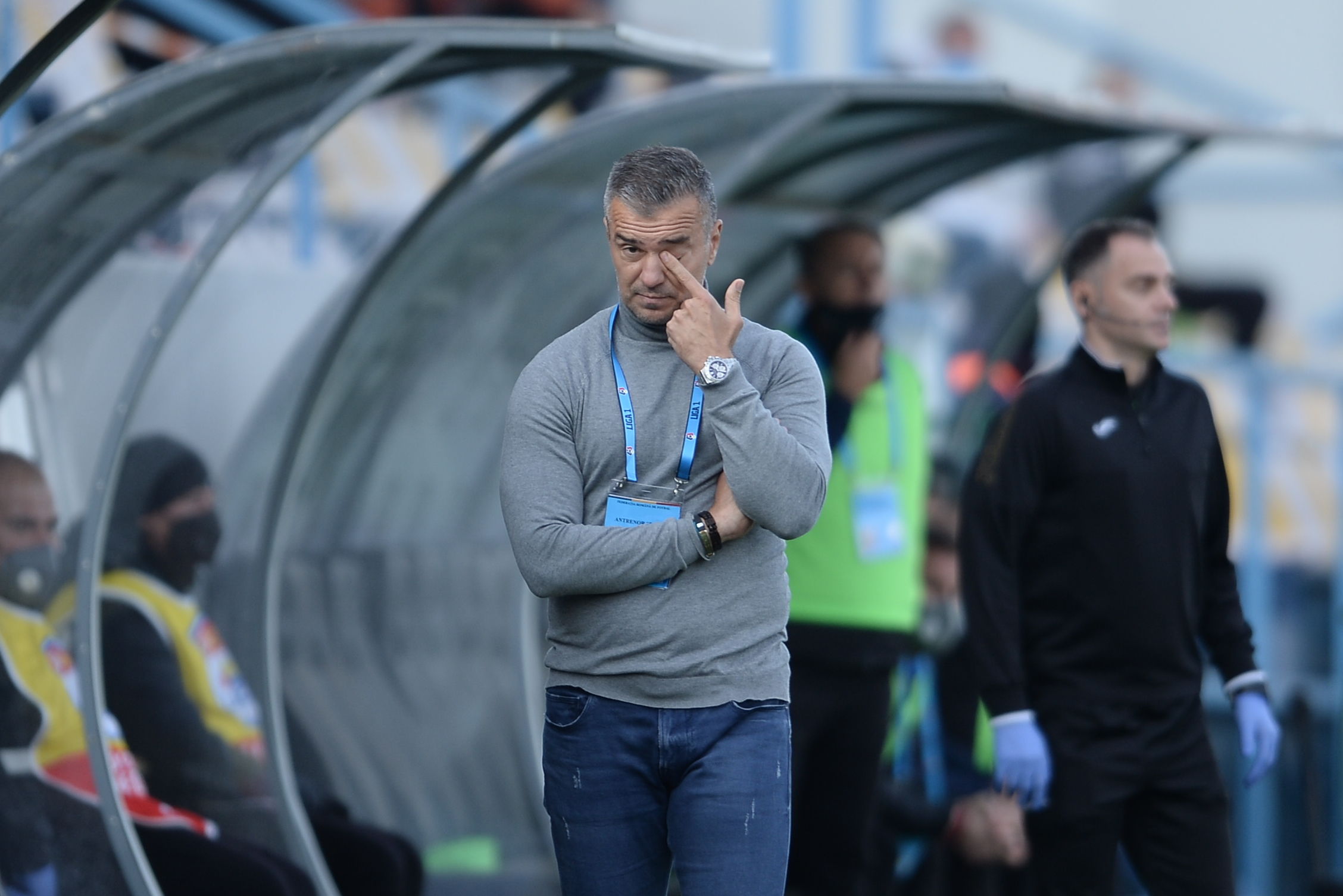 Daniel Pancu nu a fost recunoscut la intrarea în Stadionul Rapid