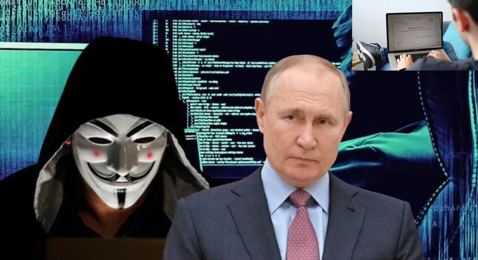 Hackerii Anonymous dau lovitura: au pus mâna pe documentele de război ale lui Vladimir Putin