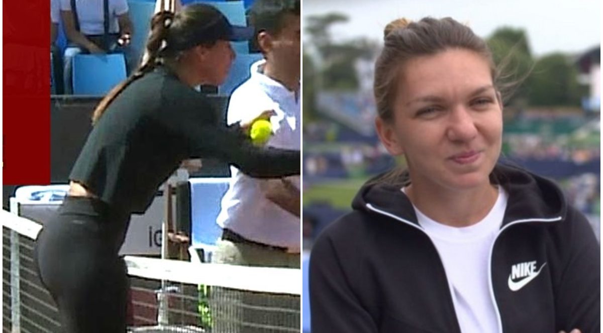 Simona Halep și Sorana Cîrstea, moment surprinzător la Birmingham!
