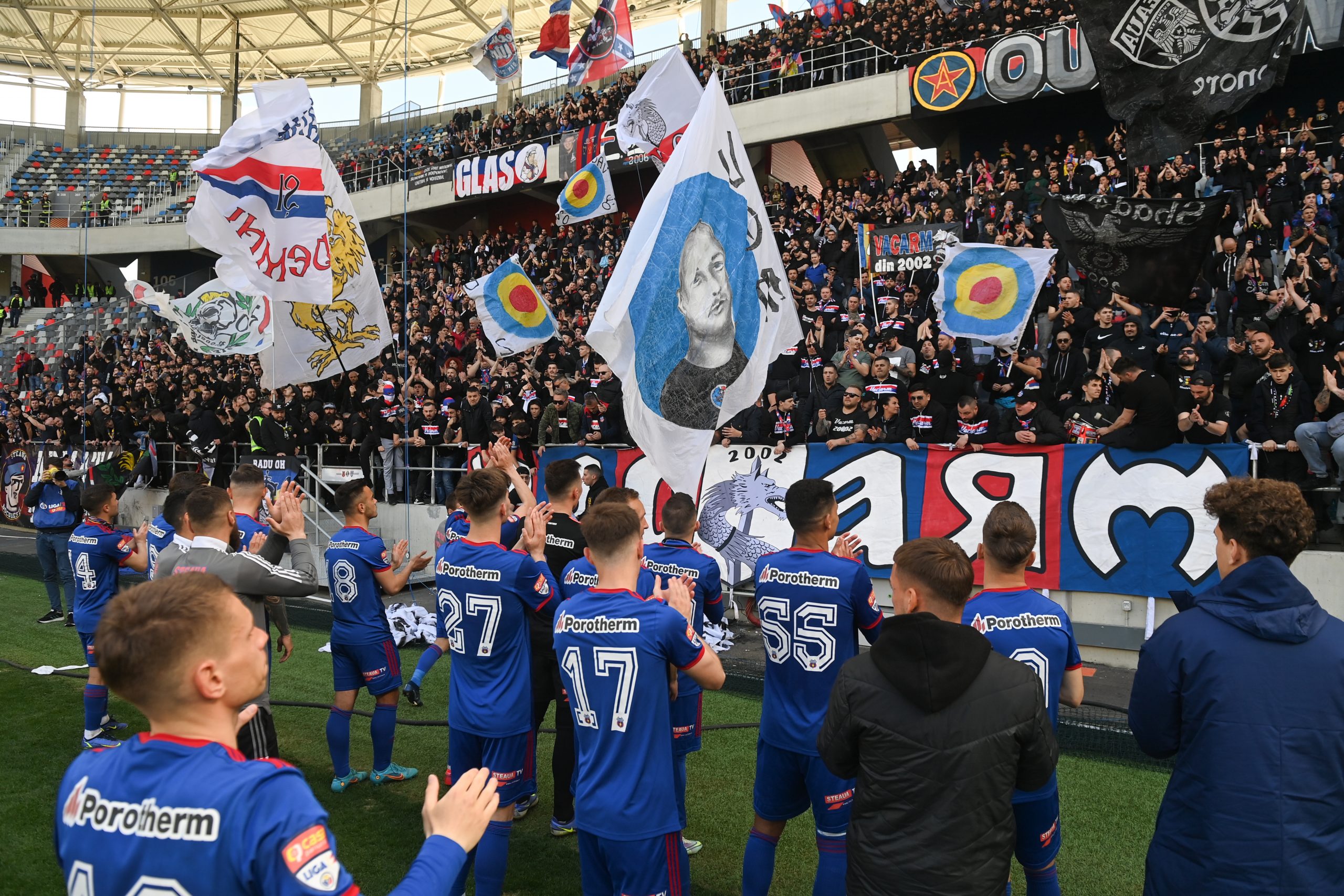 Nae Constantin și Dinu Gheorghe, despre promovarea Stelei în Liga 1