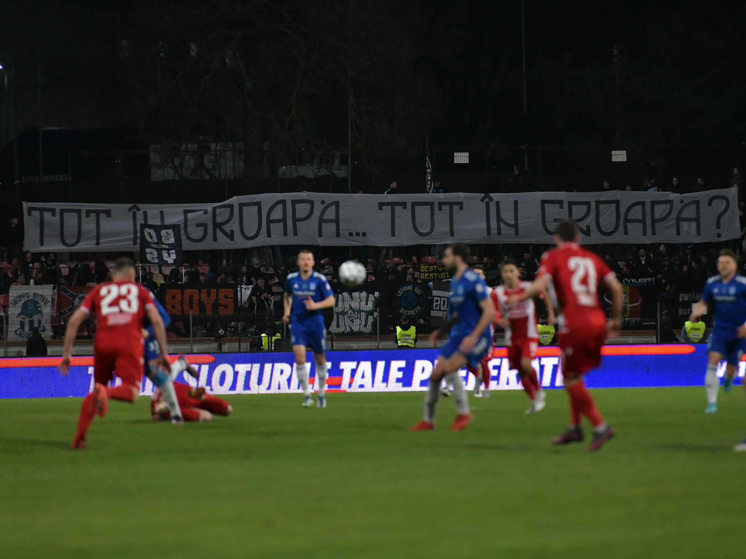 Dinamo, în pericol! Creditorii formulează cereri de intrare în faliment