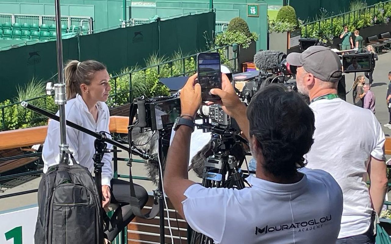 Simona Halep, primul interviu în română la 3 ani de la Wimbledon 2019