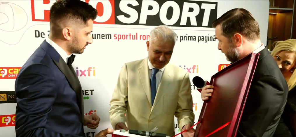 Anghel Iordănescu, declarații măgulitoare în cadrul Galei ProSport 25