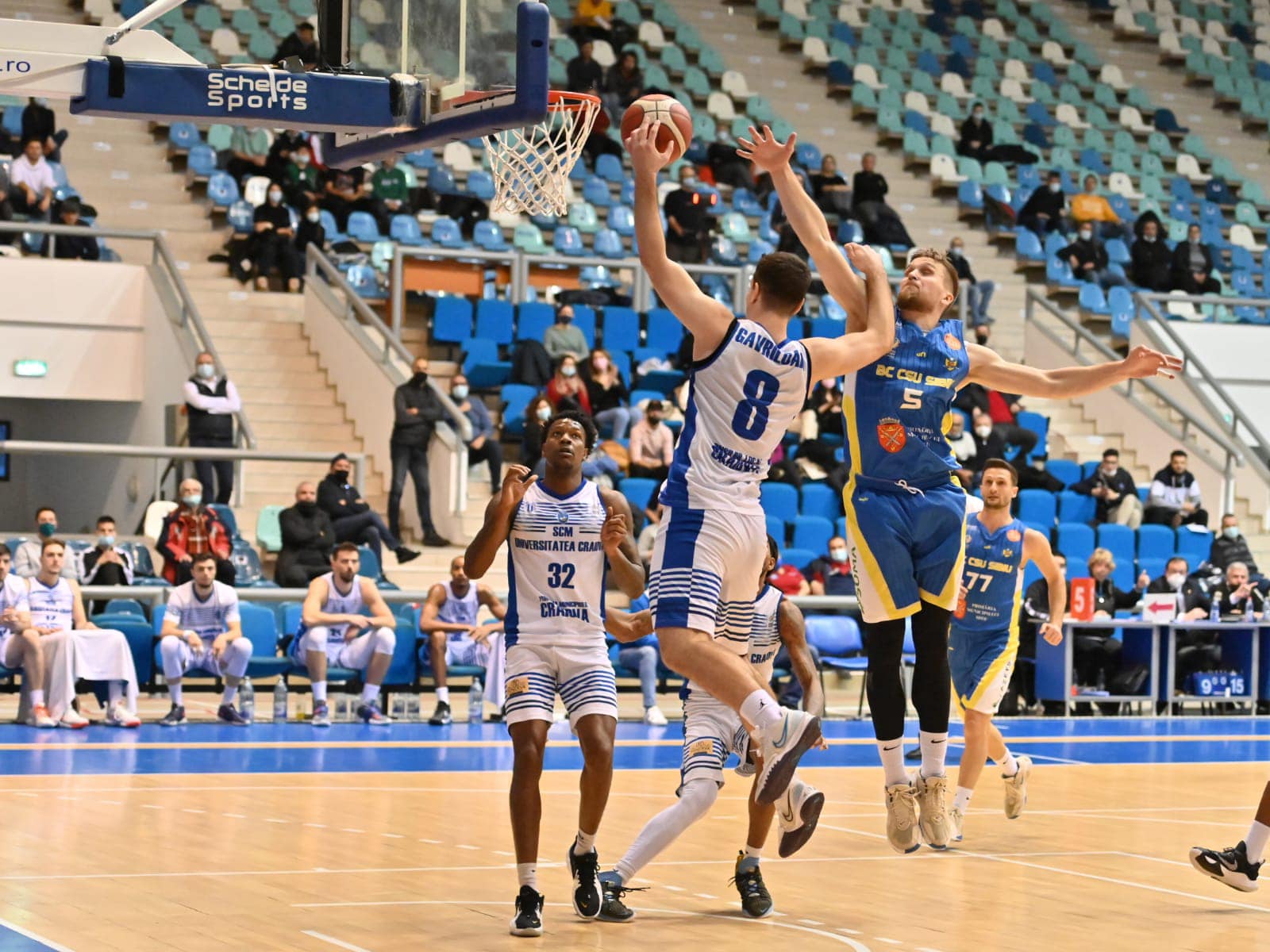 Baschet – SCM Universitatea Craiova, în premieră în cupele europene
