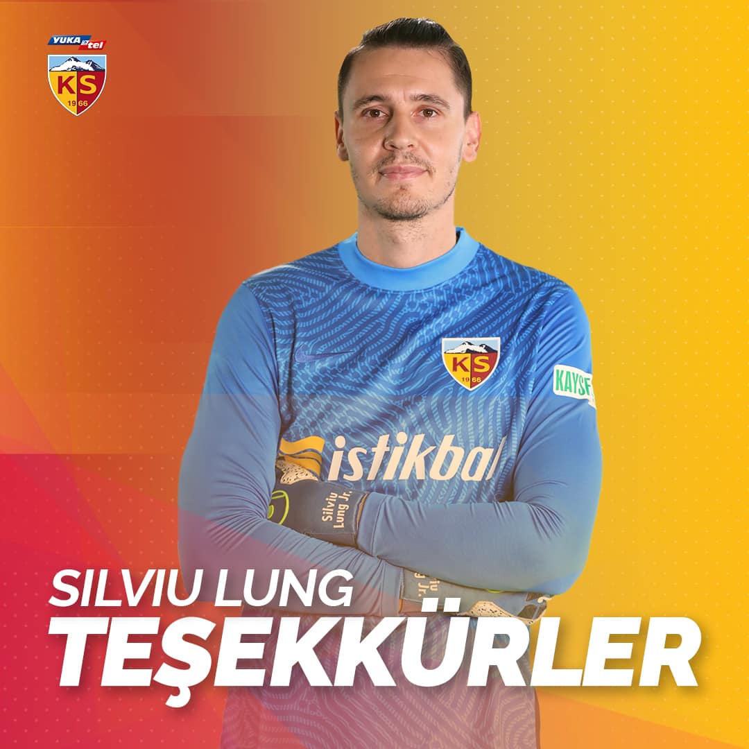Silviu Lung Jr. s-a despărțit de Kayserispor