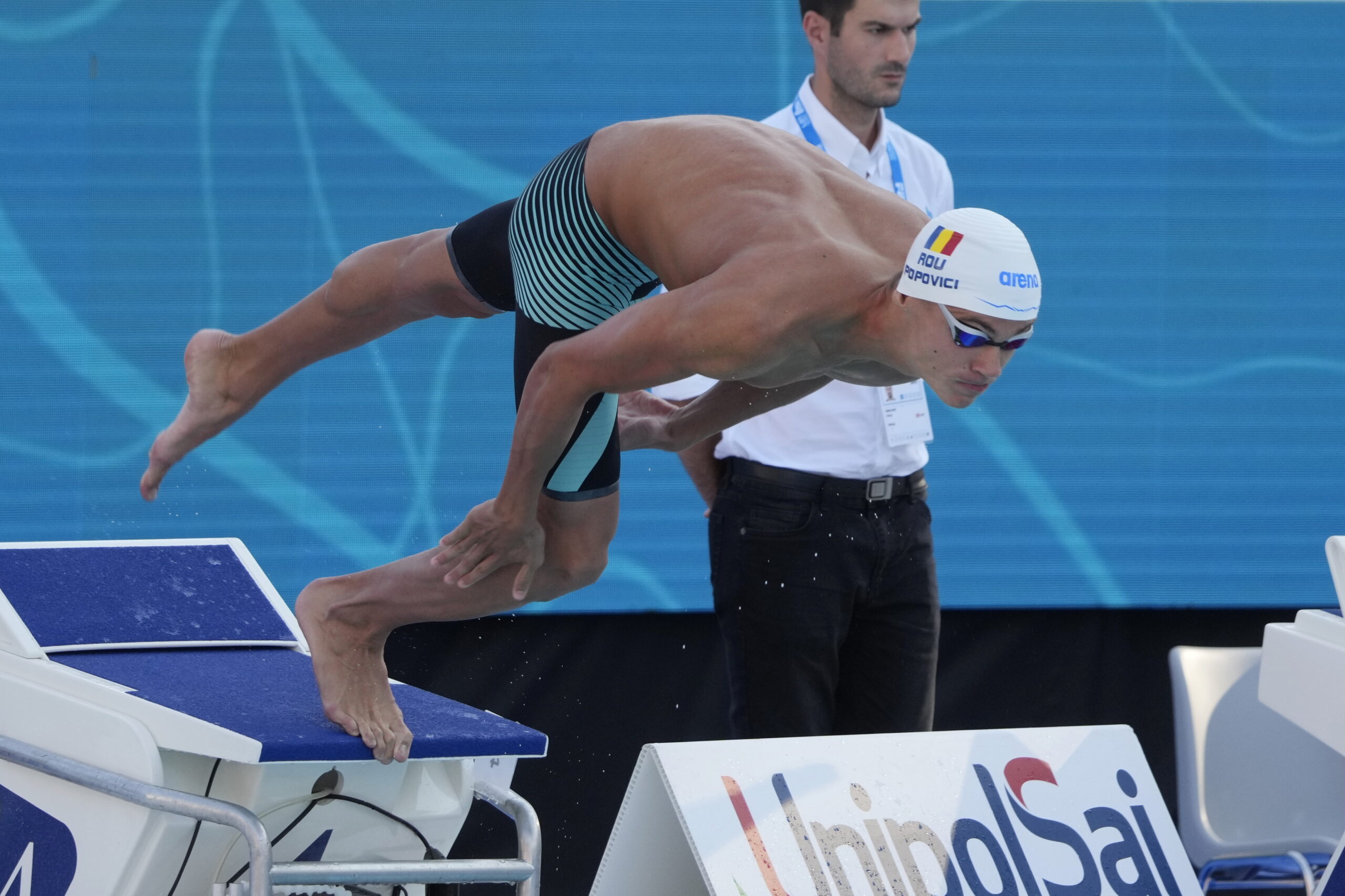 Prima reacție a lui David Popovici, după a treia medalie de aur