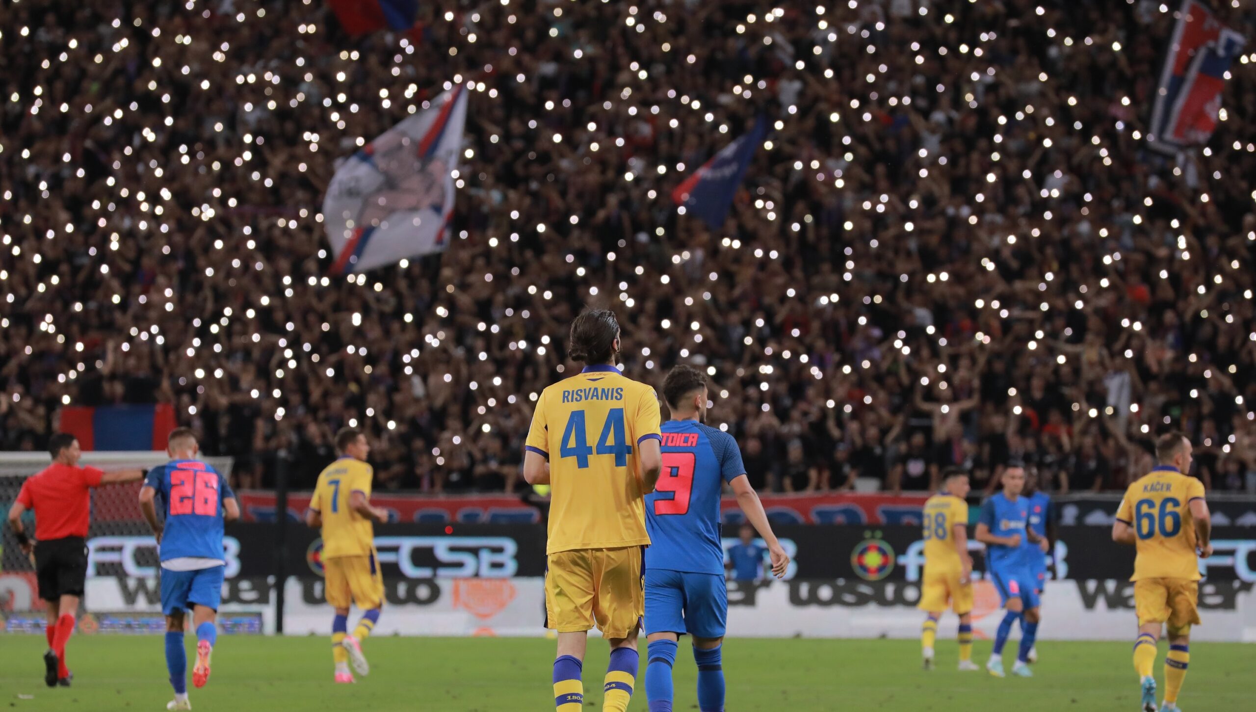 Imaginea serii in Conference League!Ce au făcut suporterii de la FCSB