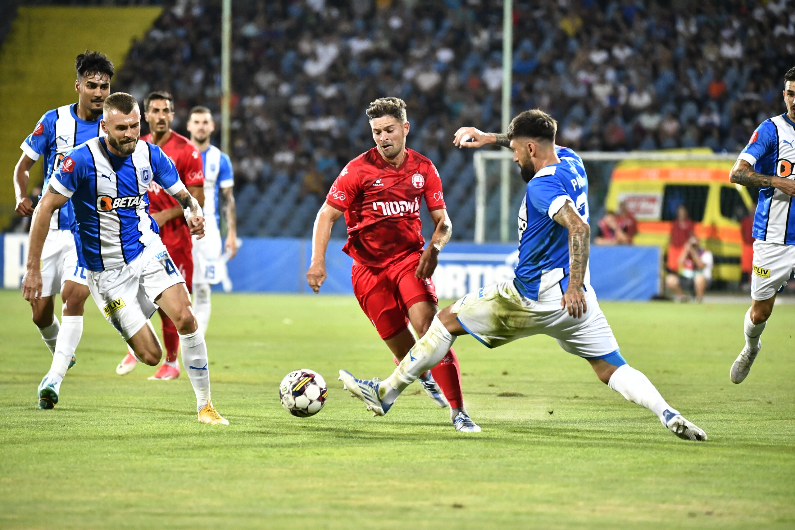Motivul pentru care meciul Beer Sheva - Craiova nu este transmis la TV