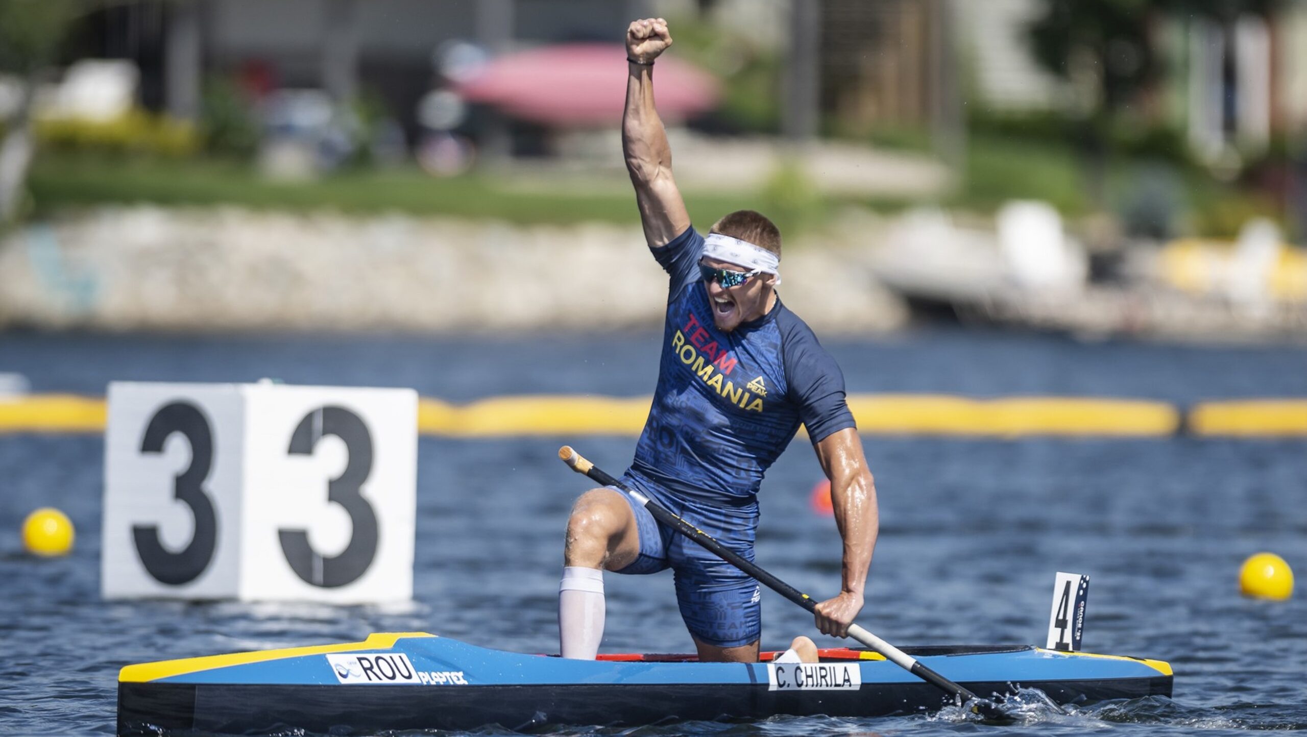 Cătălin Chirilă a câștigat medalia de aur la proba de 1.000 de metri canoe