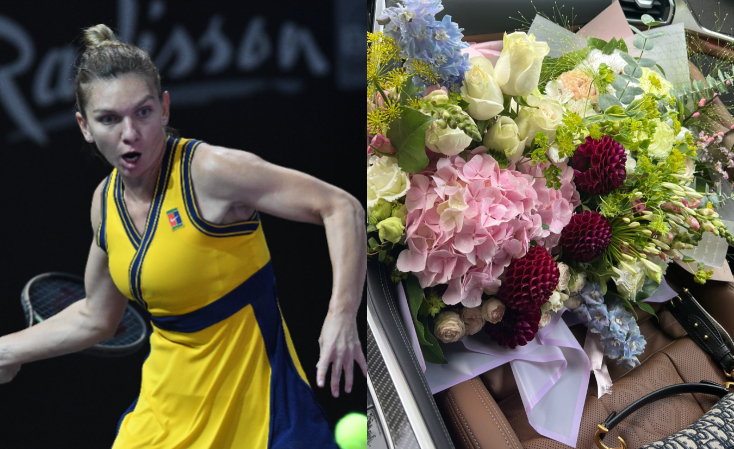 De la cine a primit Simona Halep flori cu ocazia zilei ei de naștere! Surpriză uriașă pentru ...