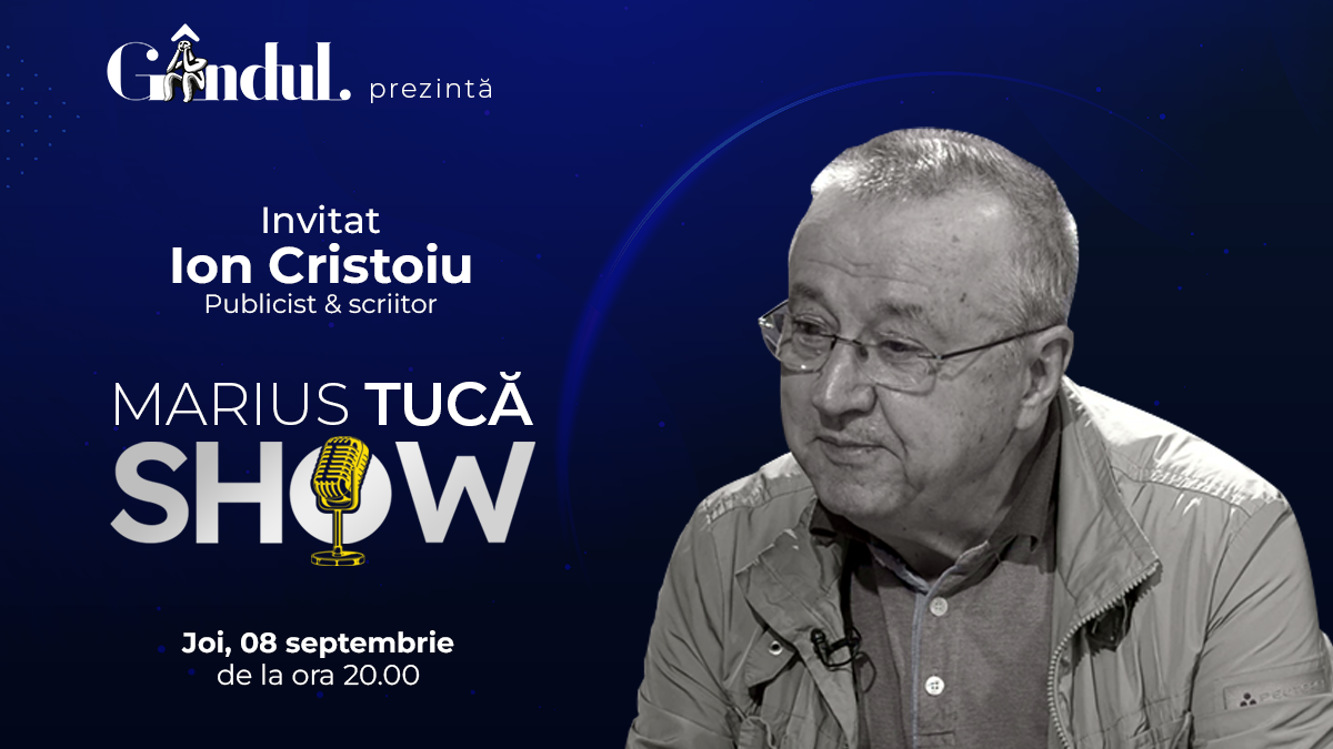 Marius Tucă Show începe joi, 8 septembrie, de la ora 20.00, live pe ...