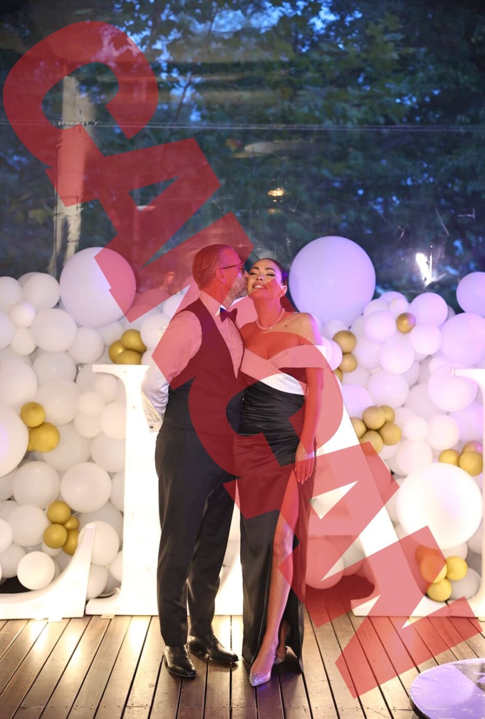 Laurențiu Reghecampf și Corina Cicuc, apariție fără cusur la botez