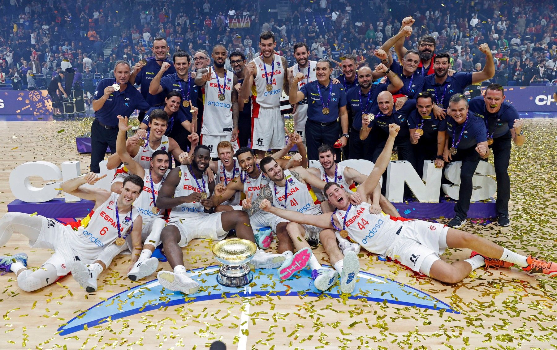 Spania, campioană europeană la baschet masculin