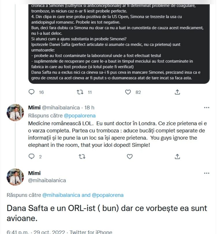 Doctor din Marea Britanie, atac inimaginabil la adresa Simonei Halep