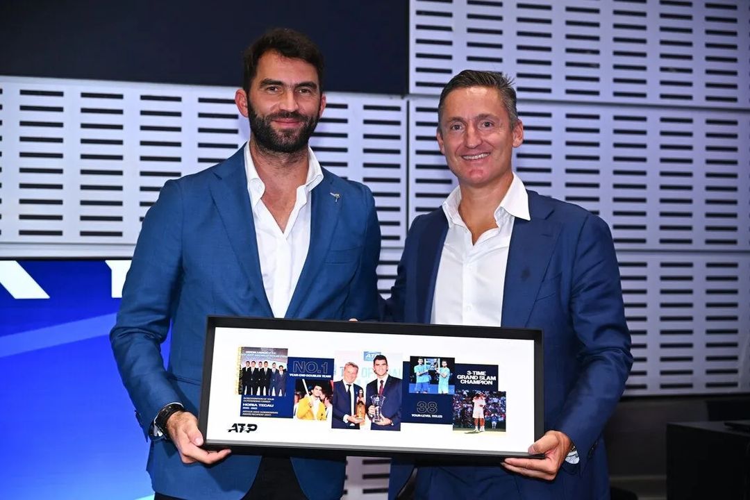 Horia Tecău, onorat la Turneul Campionilor de la Torino!