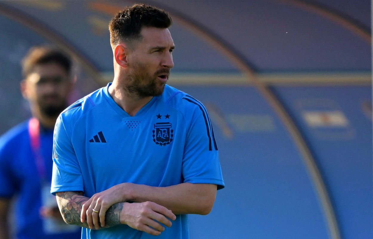 Imagine șocantă cu glezna umflată a lui Leo Messi de la World Cup 2022