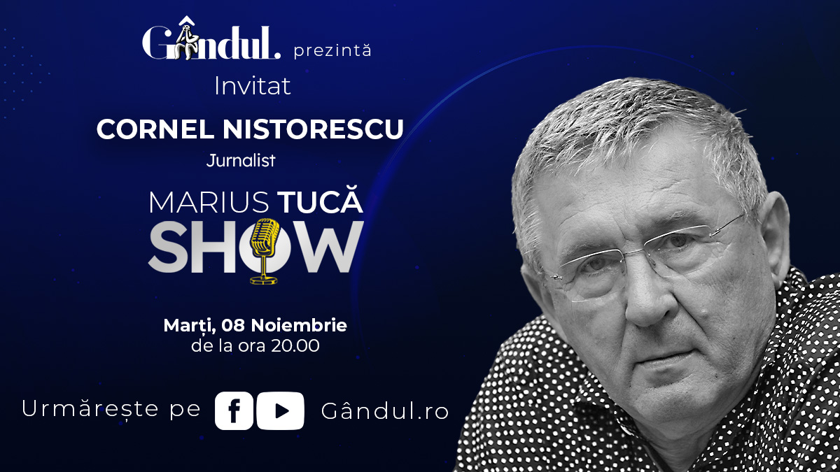 Marius Tucă Show începe marți