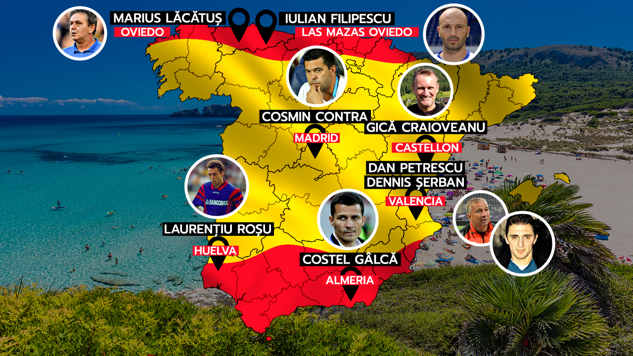 Unde sunt plasate pe harta Spaniei casele fotbaliștilor români?