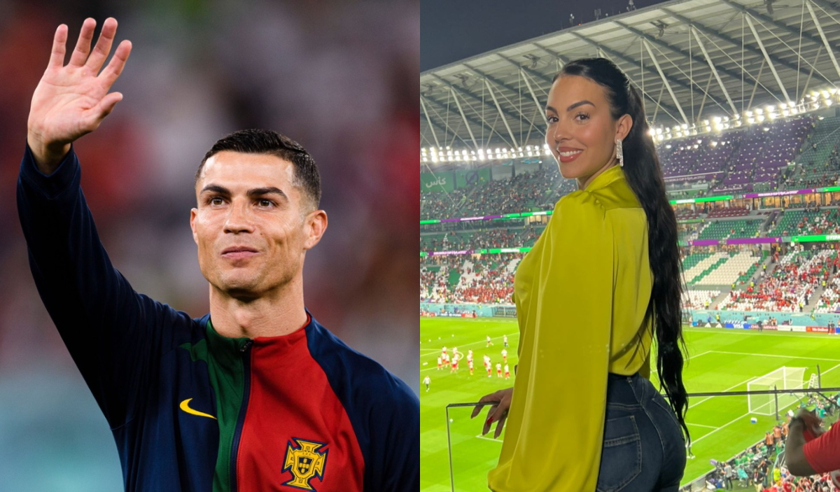 Georgina Rodriguez a atras toate privirile la meciul Coreea de Sud ...