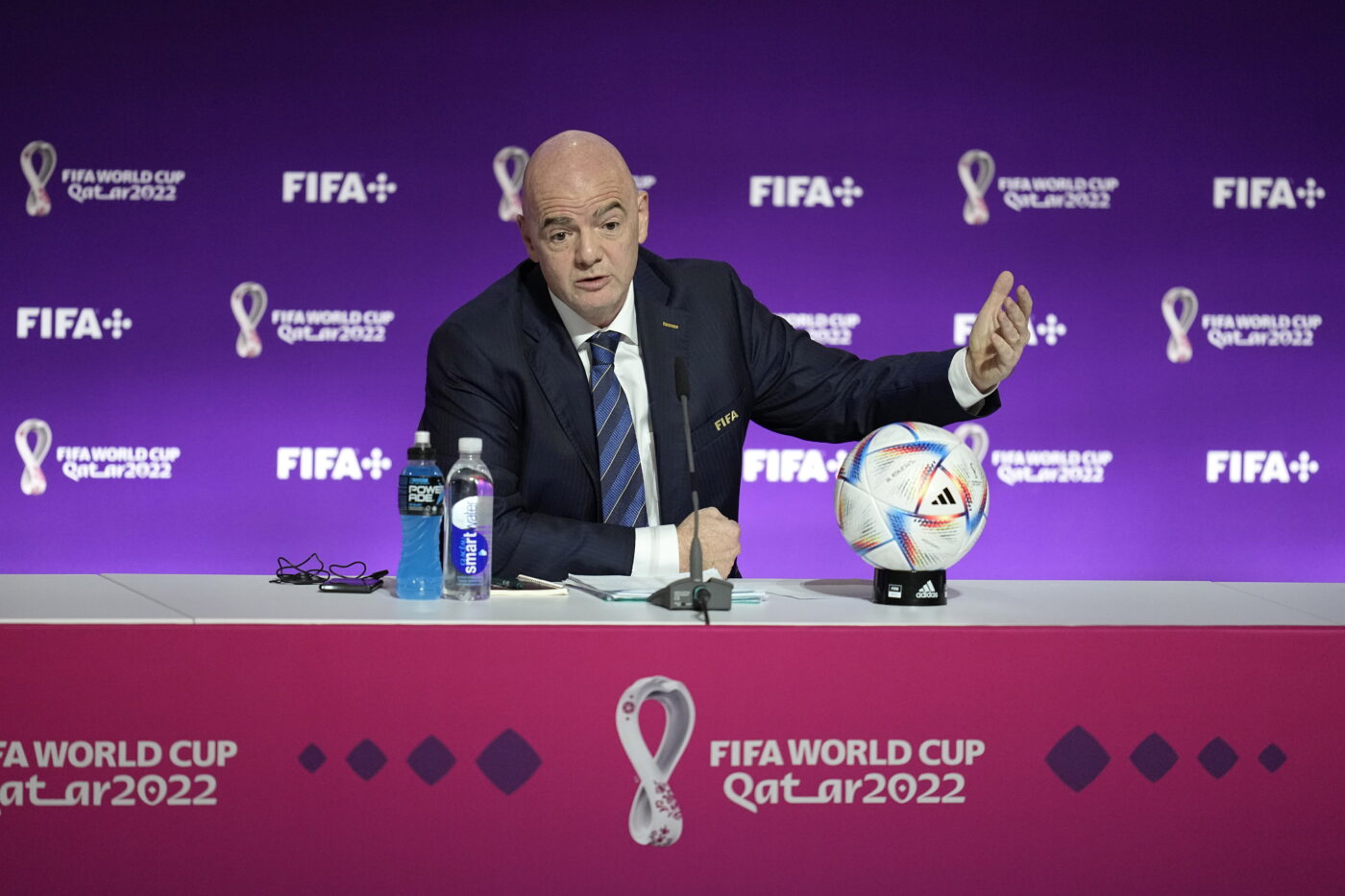 Gianni Infantino, încântat de meciurile de la Campionatul Mondial din Qatar