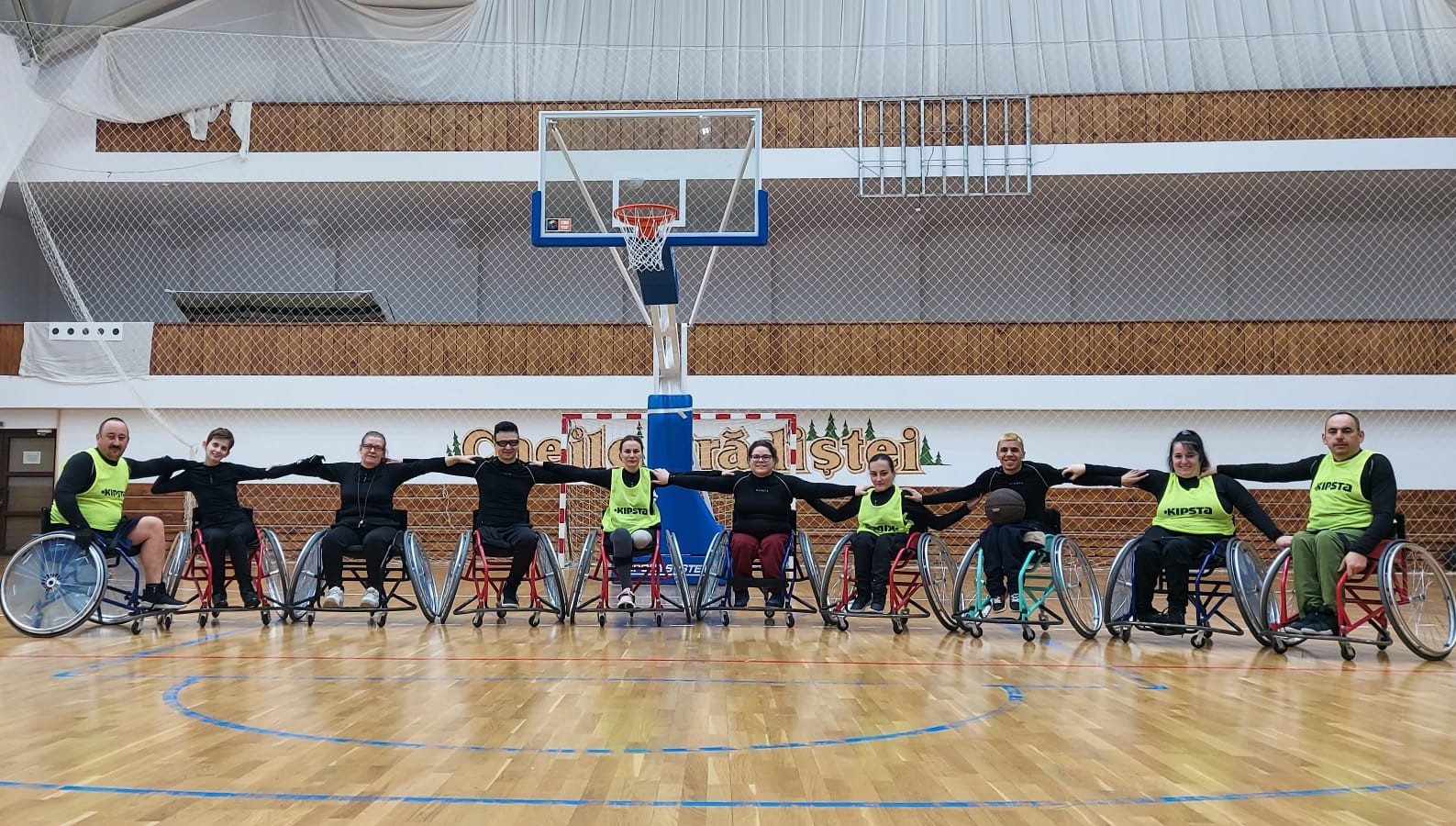 Primul turneu de Cupa României la baschet în scaun rulant se desfășoară