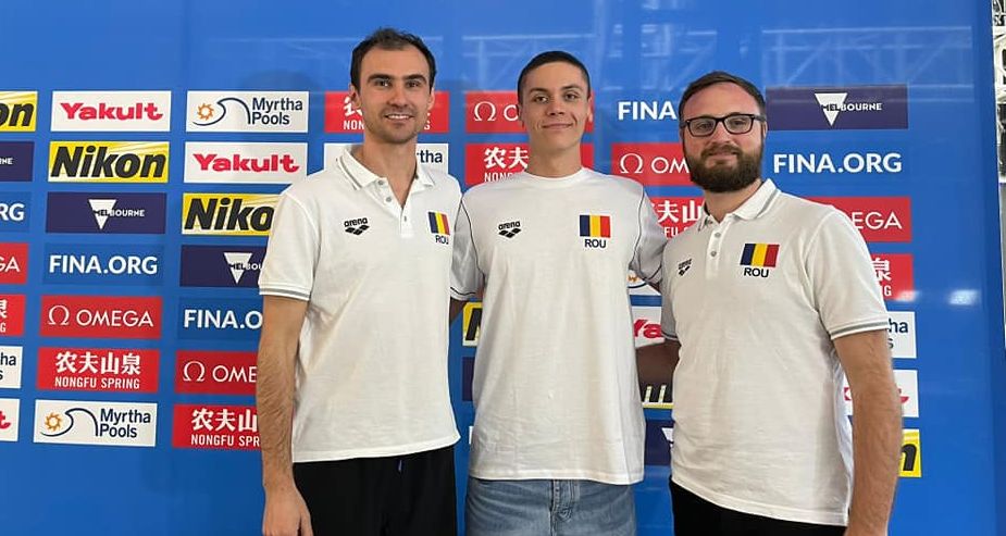 David Popovici a ajuns în Australia pentru Campionatul Mondial