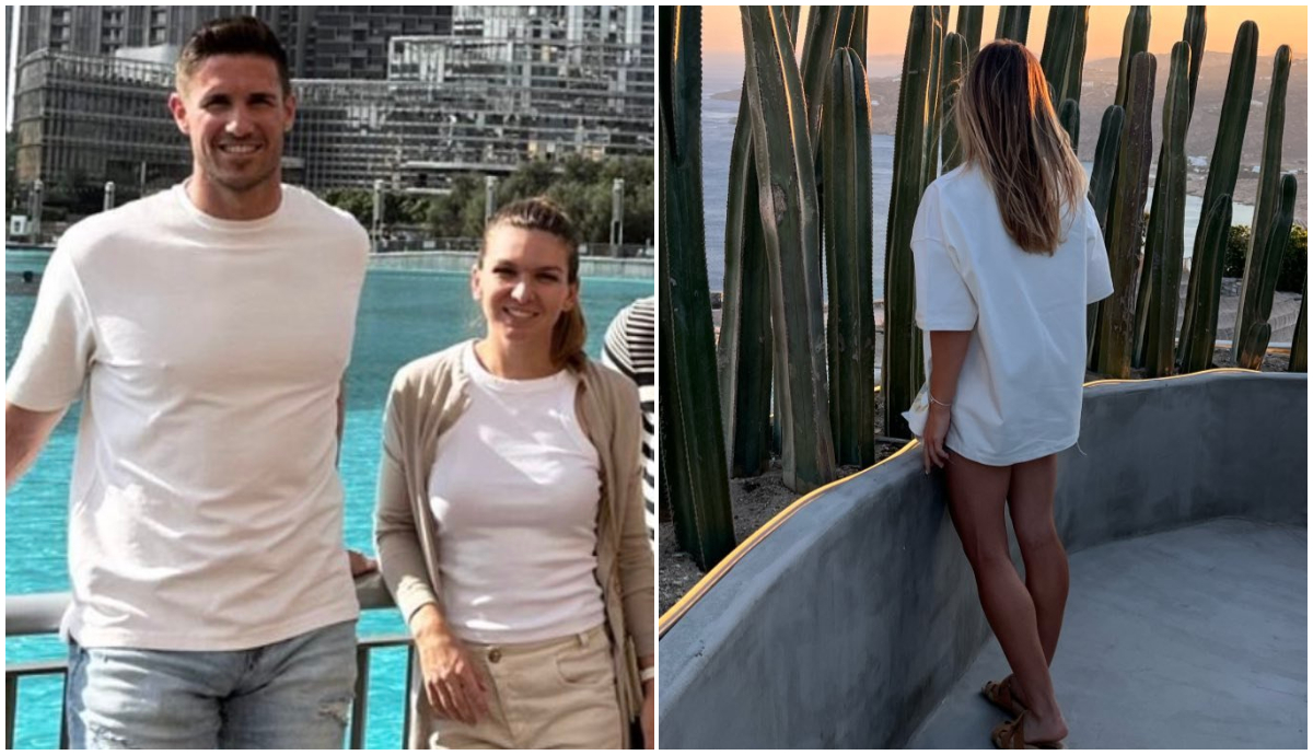 Bărbatul chipeș cu care Simona Halep a plecat la Dubai a dat de bănuit