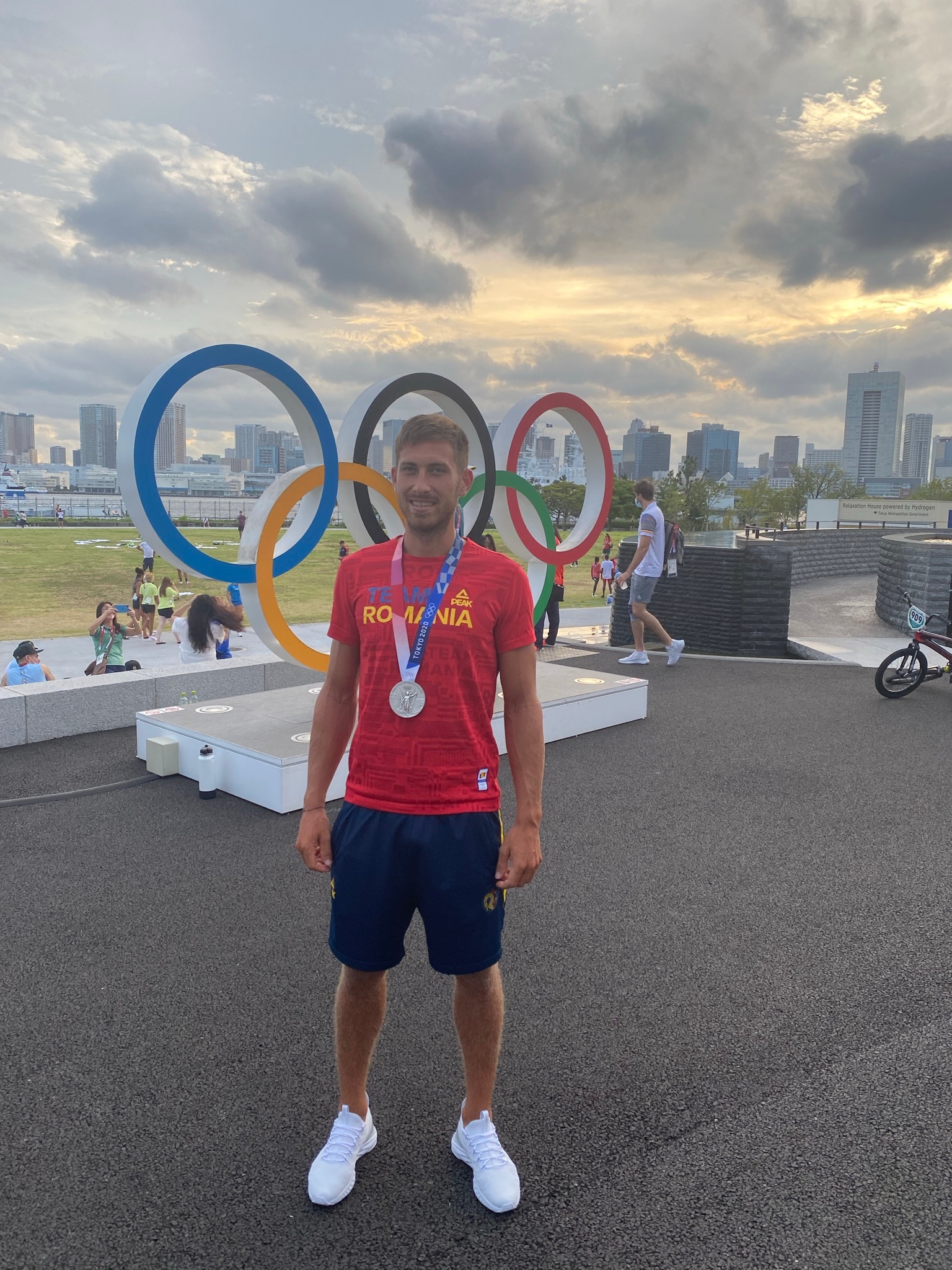 Mugurel Semciuc, vicecampion olimpic la canotaj, moment special