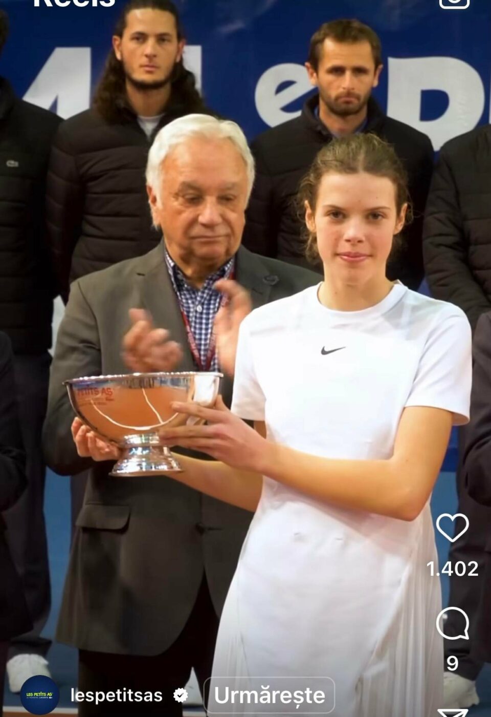 Giulia Popa, puștoaica minune a tenisului românesc, e pe cont propriu