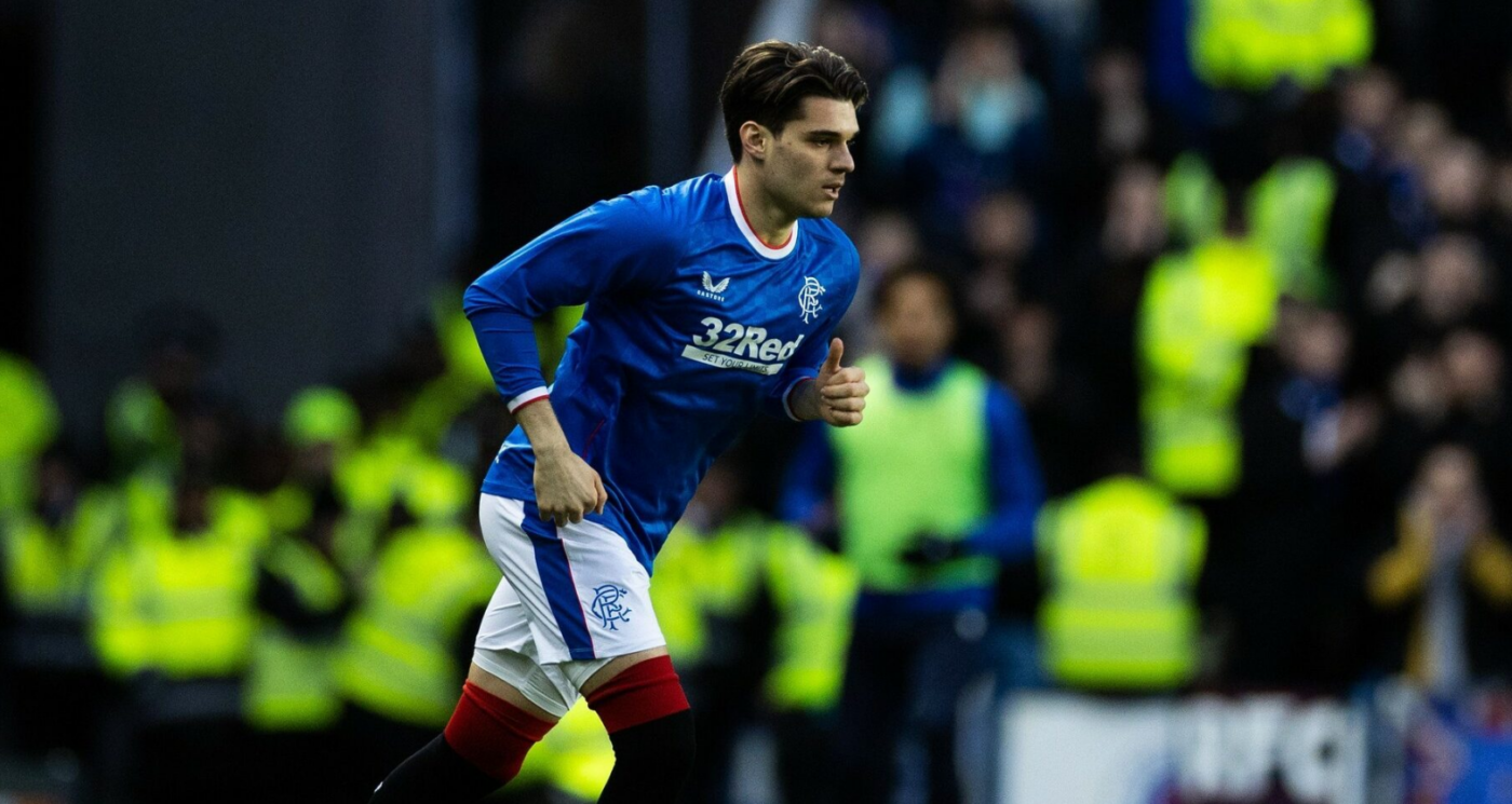 Ianis Hagi, din nou pe teren pentru Glasgow Rangers! Cât a jucat ...