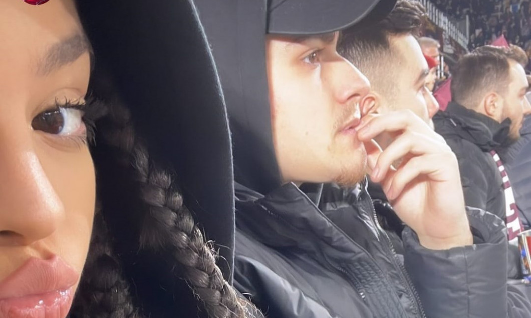 Mario Mutu a mers la meciul Rapidului pentru a-l susține pe tatăl său