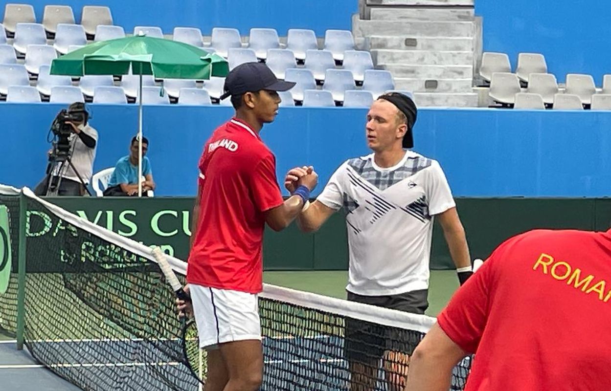 Filip Jianu a câștigat punctul cu care România a egalat Thailanda, 1-1