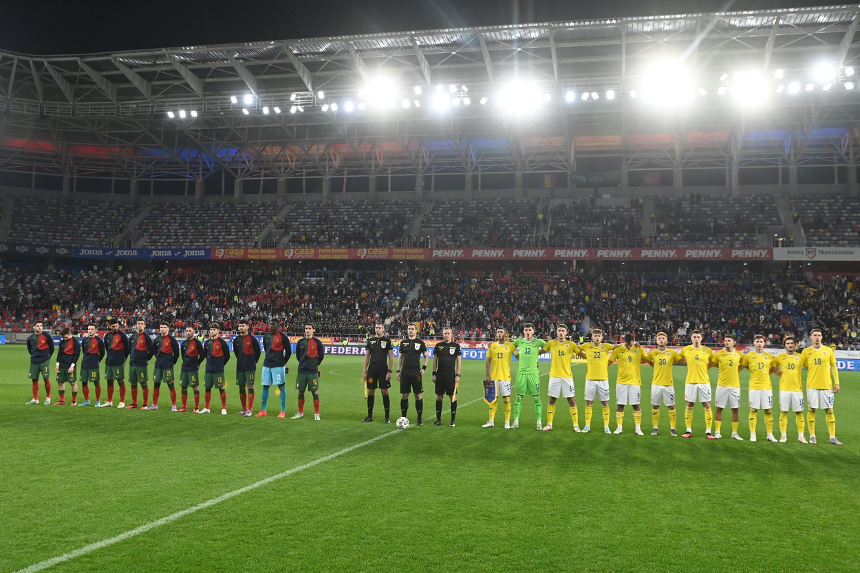 Așa s-au strâns 5.000 de spectatori la amicalul României U21