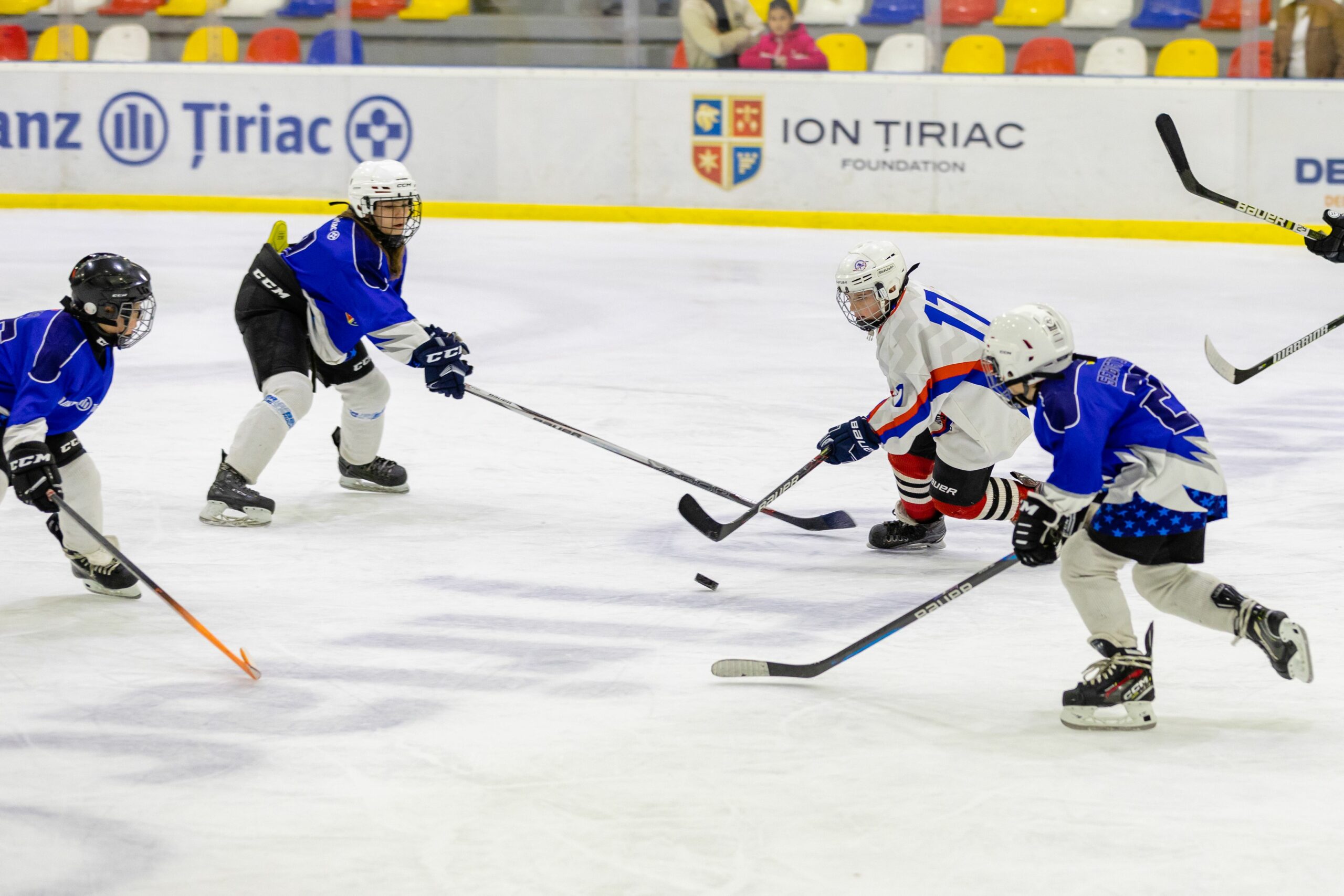 Fundația Țiriac lansează o primă ligă competițională de hochei pentru copii