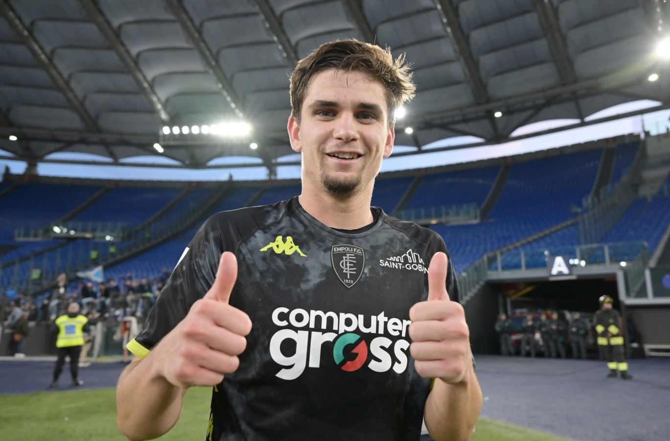 Răzvan Marin, după ce a ajuns la 100 de meciuri în Serie A