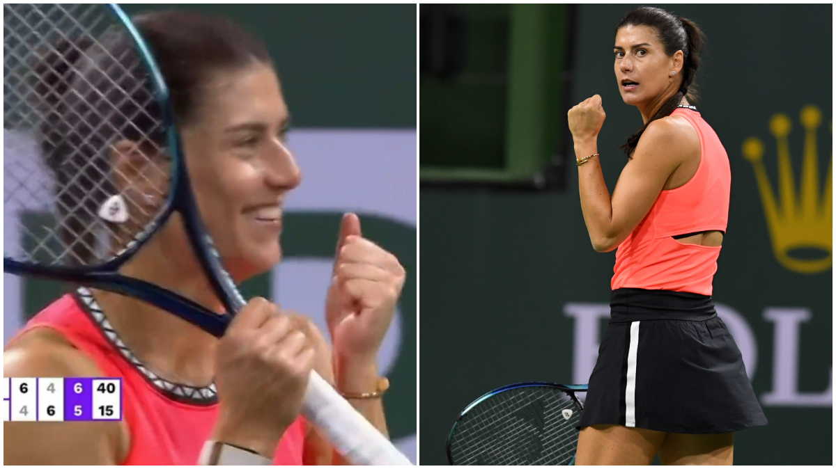 Sorana Cîrstea i-a „dat pe spate" pe organizatorii de la Indian Wells!