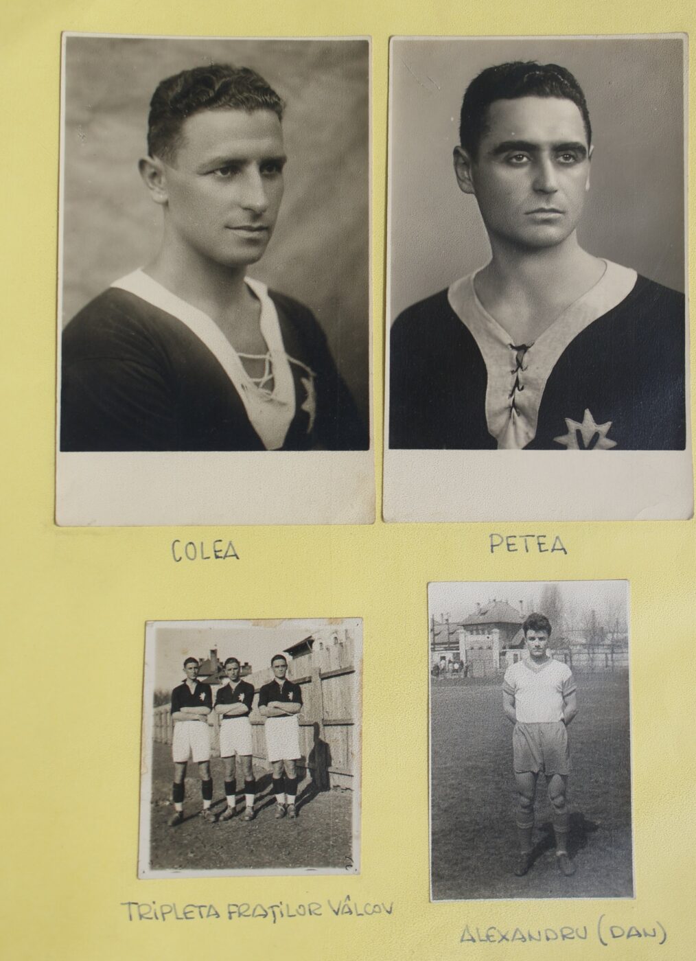Povestea fraților Vîlcov, fotbaliștii care au luptat, pe front, pentru ...