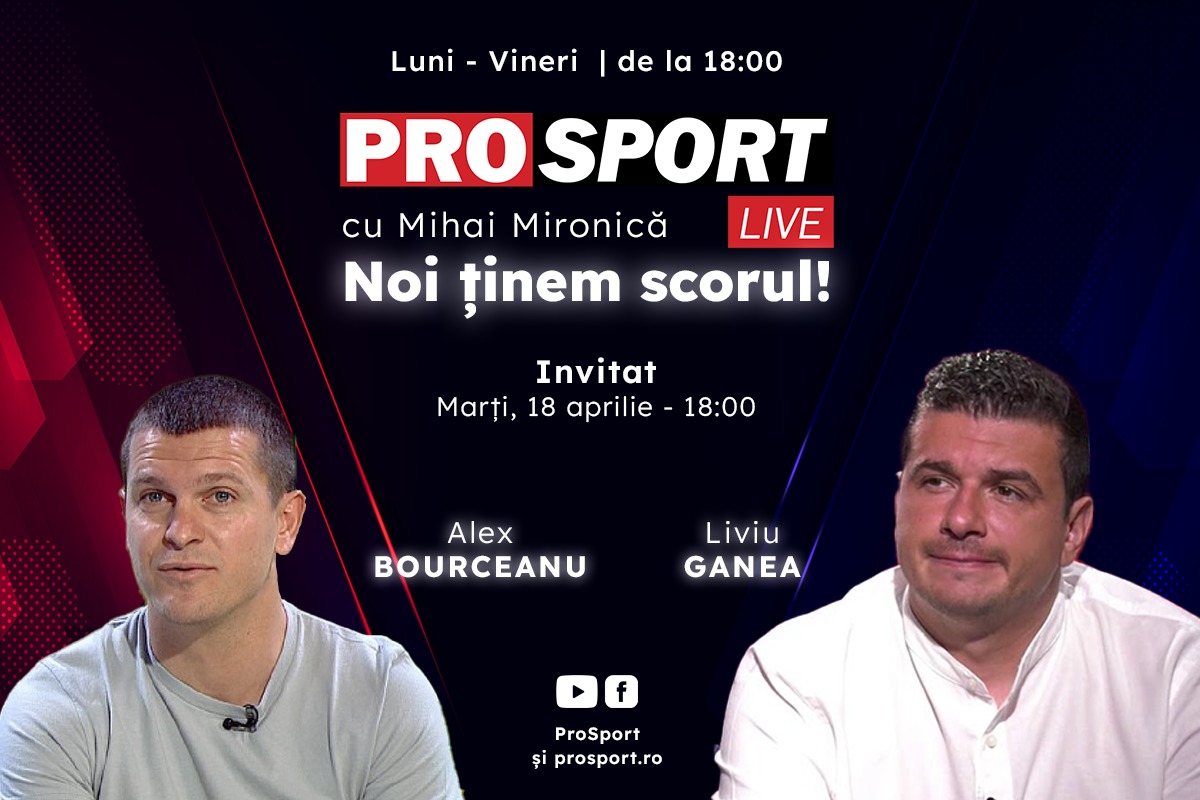 ProSport Live, o nouă ediție premium pe prosport.ro! Alex Bourceanu și ...