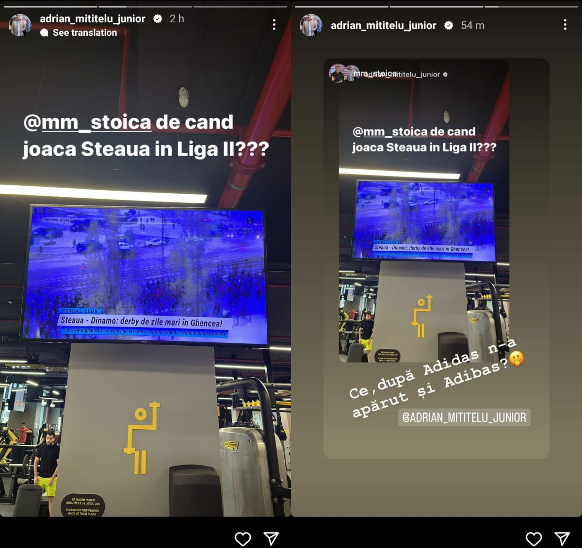 Meme Stoica și Adrian Mititelu Jr. o ironizează pe CSA Steaua. „De când ...