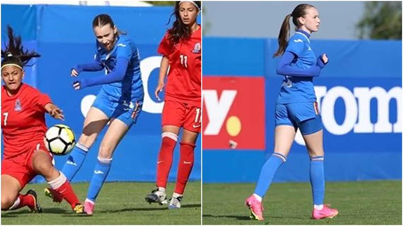 Sora lui Ionuț Radu, Anastasia, îi calcă pe urme portarului