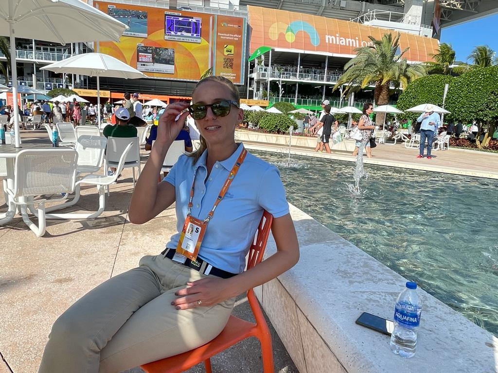 Raluca Andrei, singura arbitră de scaun româncă din tenis