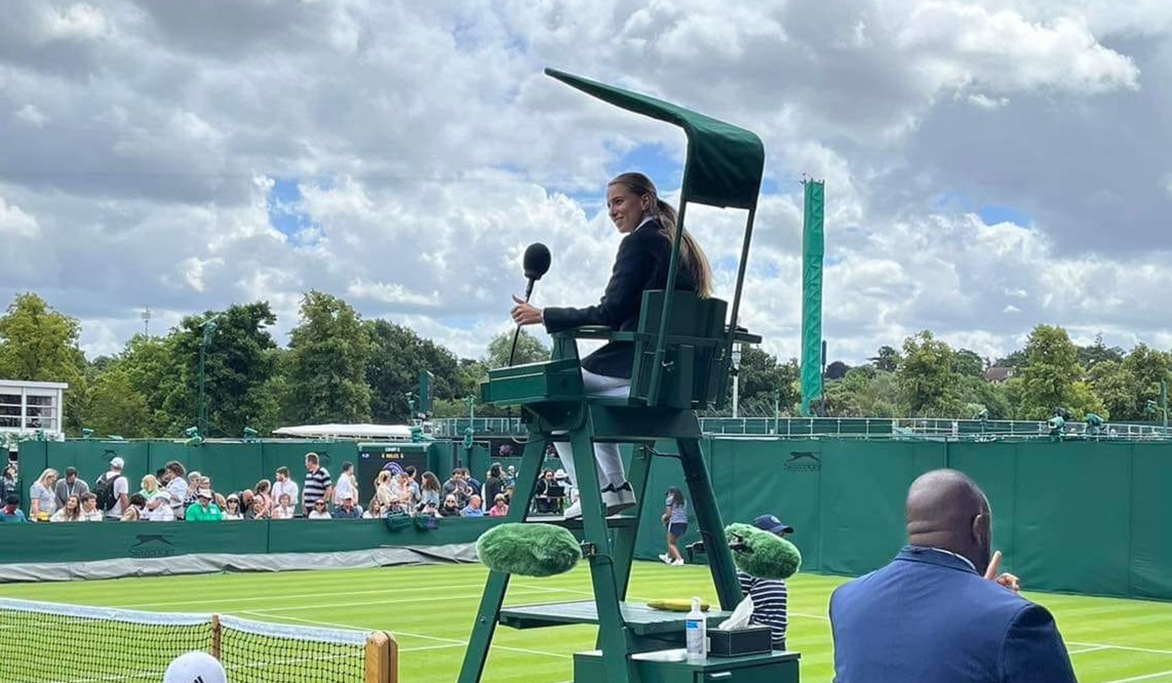 Raluca Andrei, singura arbitră de scaun româncă din tenis