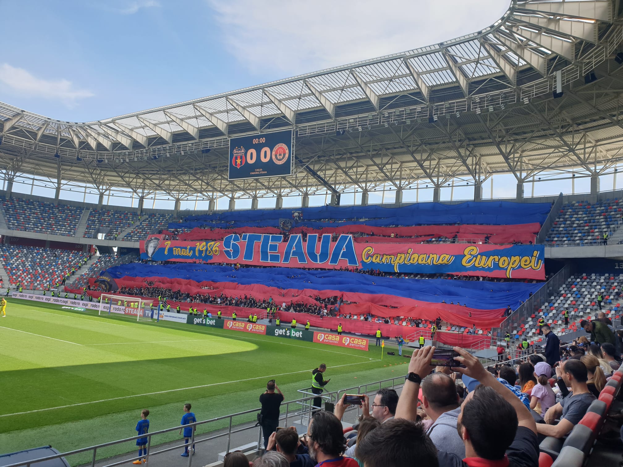 7 mai 1986, uitat de steliști! Stadionul Ghencea, aproape gol