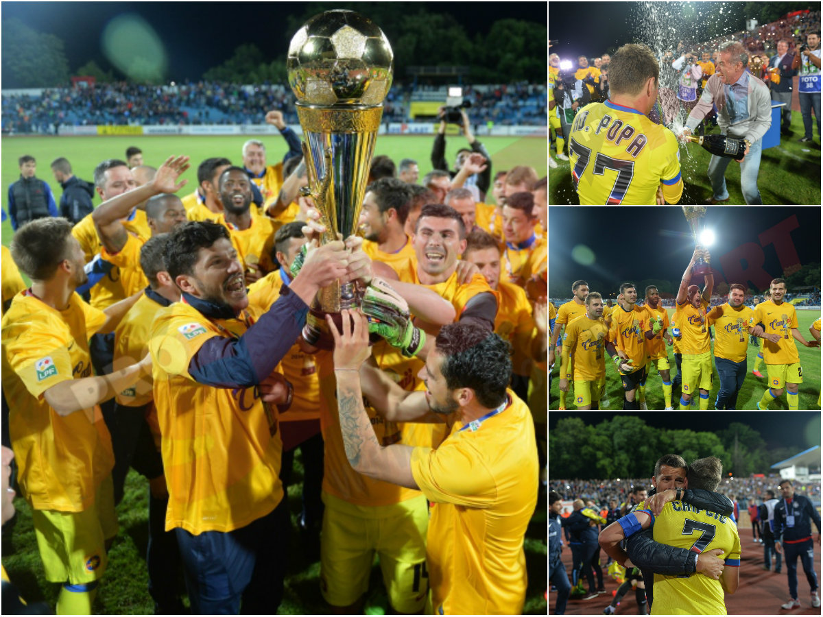 30 de poze de pus în ramă de la titlul câștigat de FCSB în 2015