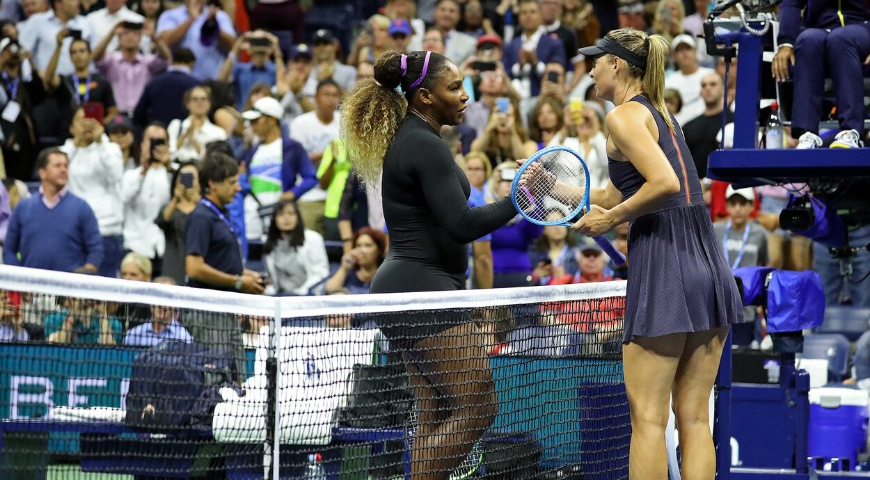 Un bărbat, motivul scandalului dintre Maria Sharapova și Serena Williams