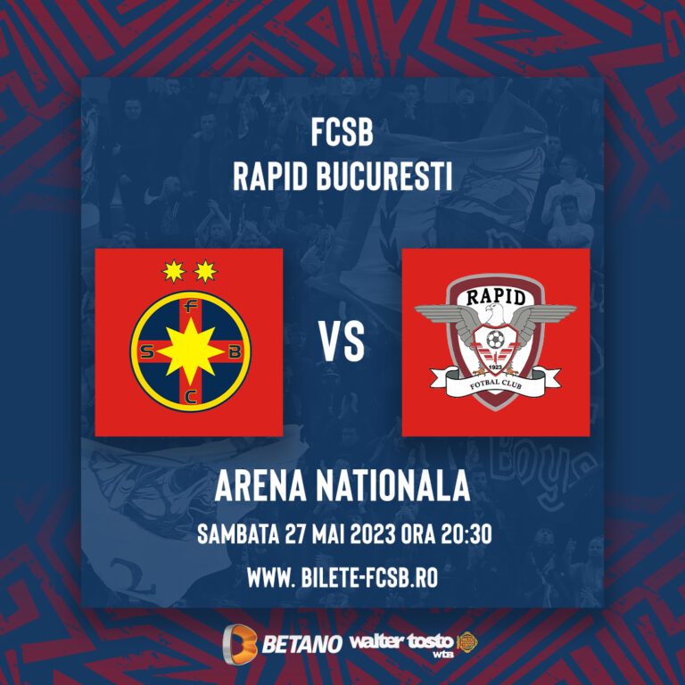 ULTIMA ORĂ! Derby-ul FCSB - Rapid, reprogramat de LPF! Când se joacă ...