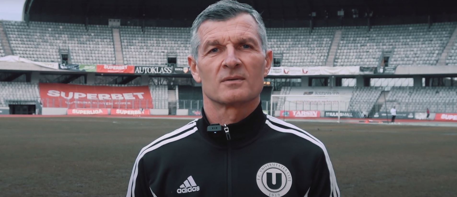 Neluțu Sabău, discurs impresionat în vestiarul lui U Cluj