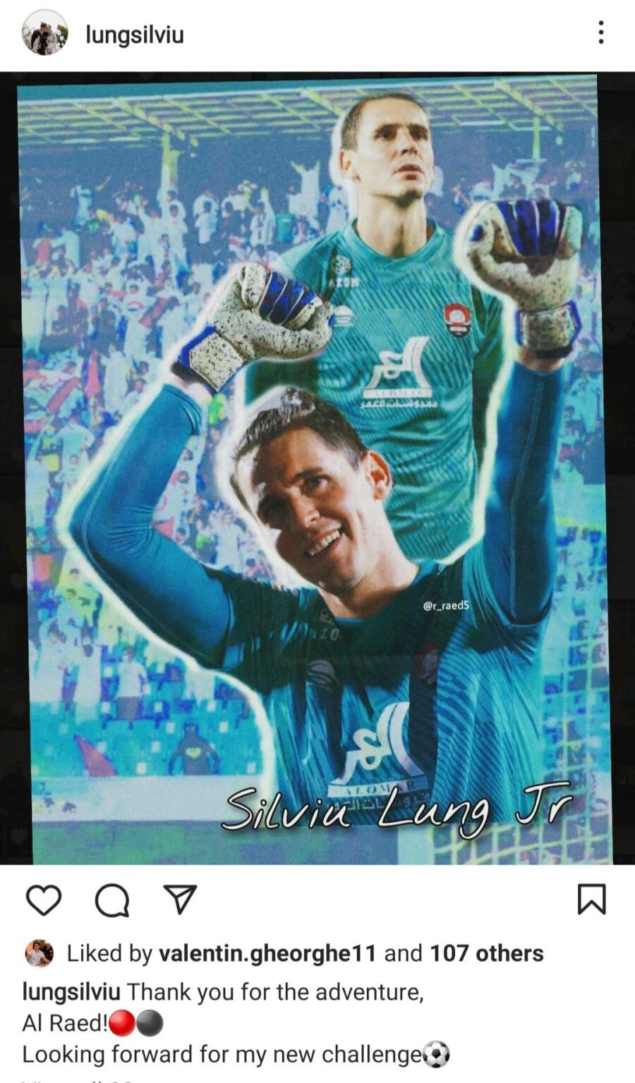 Silviu Lung jr. pleacă de la Al Raed! Revine în Superliga? „Sunt gata ...