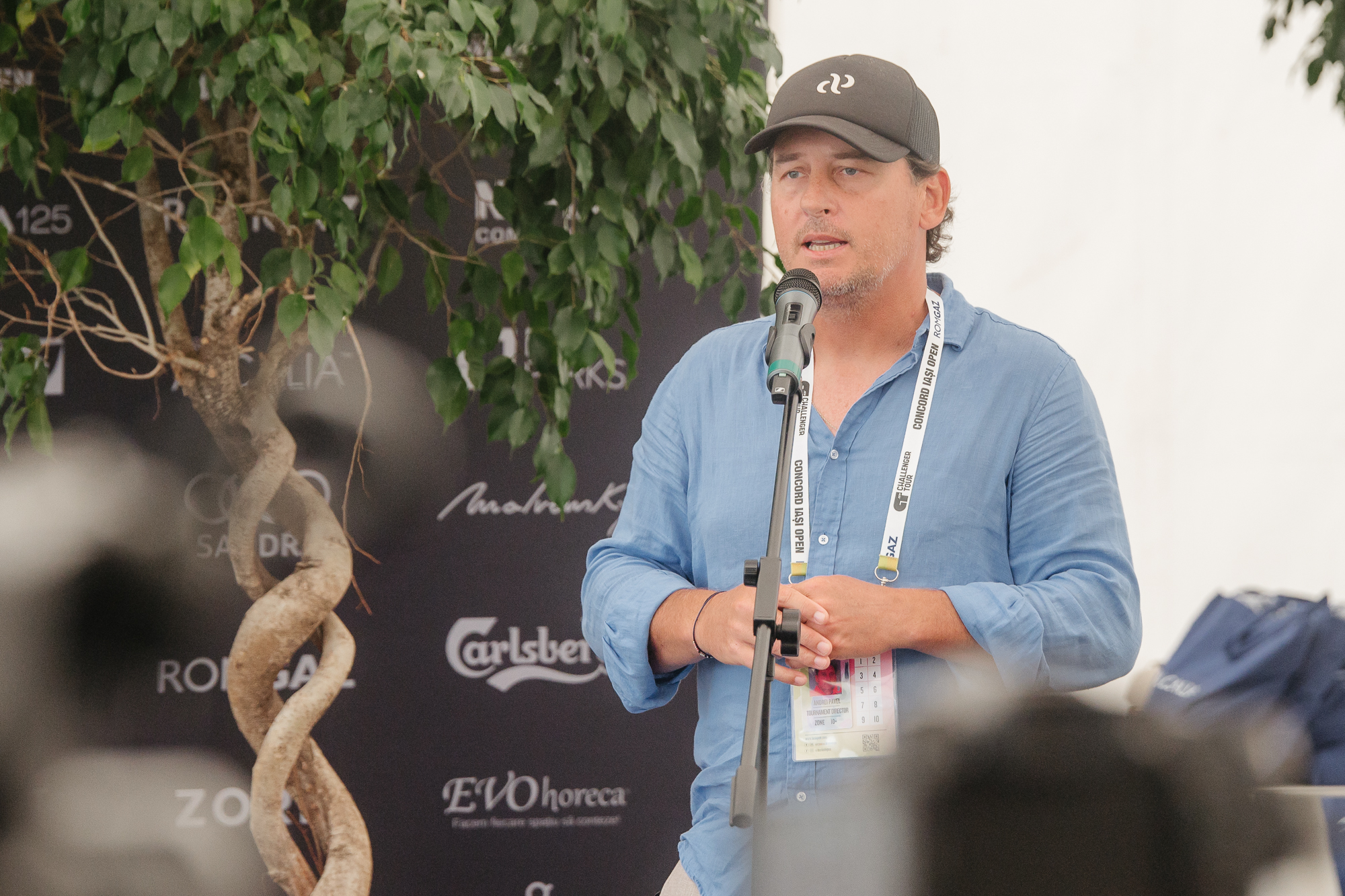 Andrei Pavel, directorul turneului Concord Iași Open