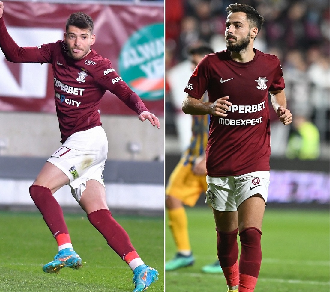 Andrei Ciobanu și Claudiu Belu Iordache, cedați la pachet de Rapid